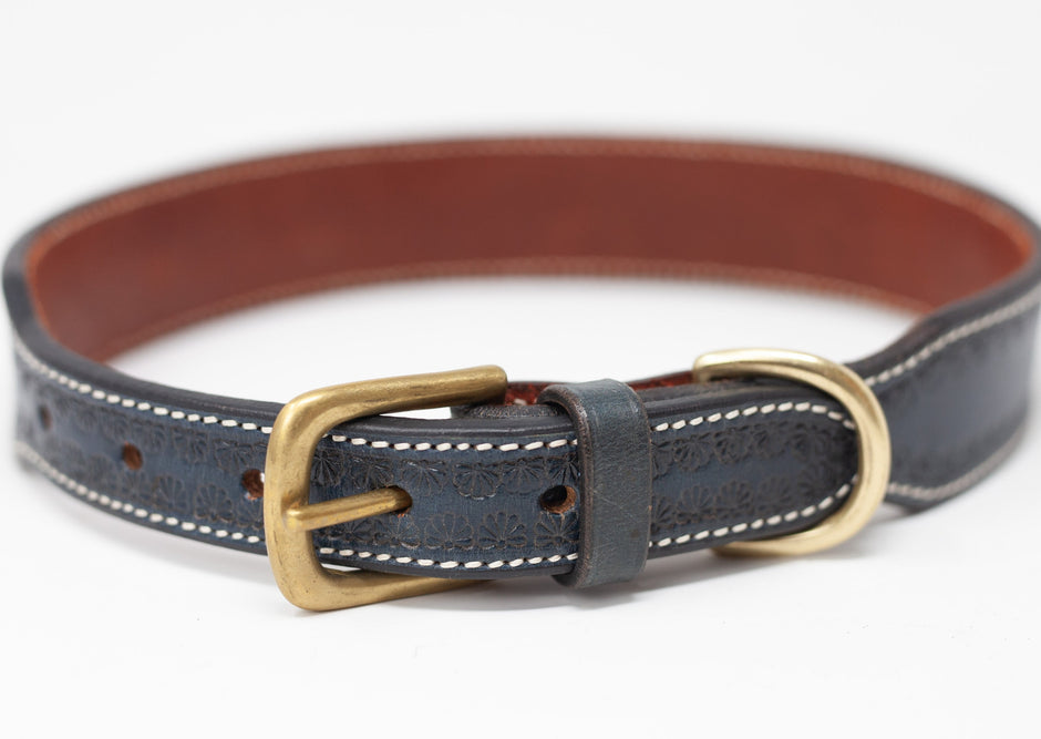 Leather Heavy Duty Dog Collars For Large Dogs – Mountain Dog Club