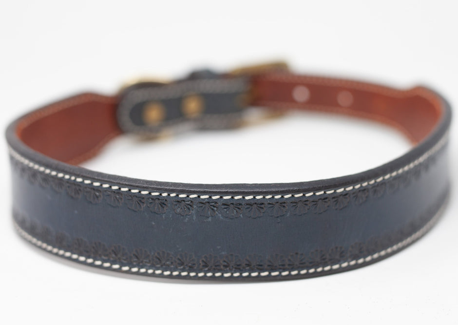 Leather Heavy Duty Dog Collars For Large Dogs – Mountain Dog Club